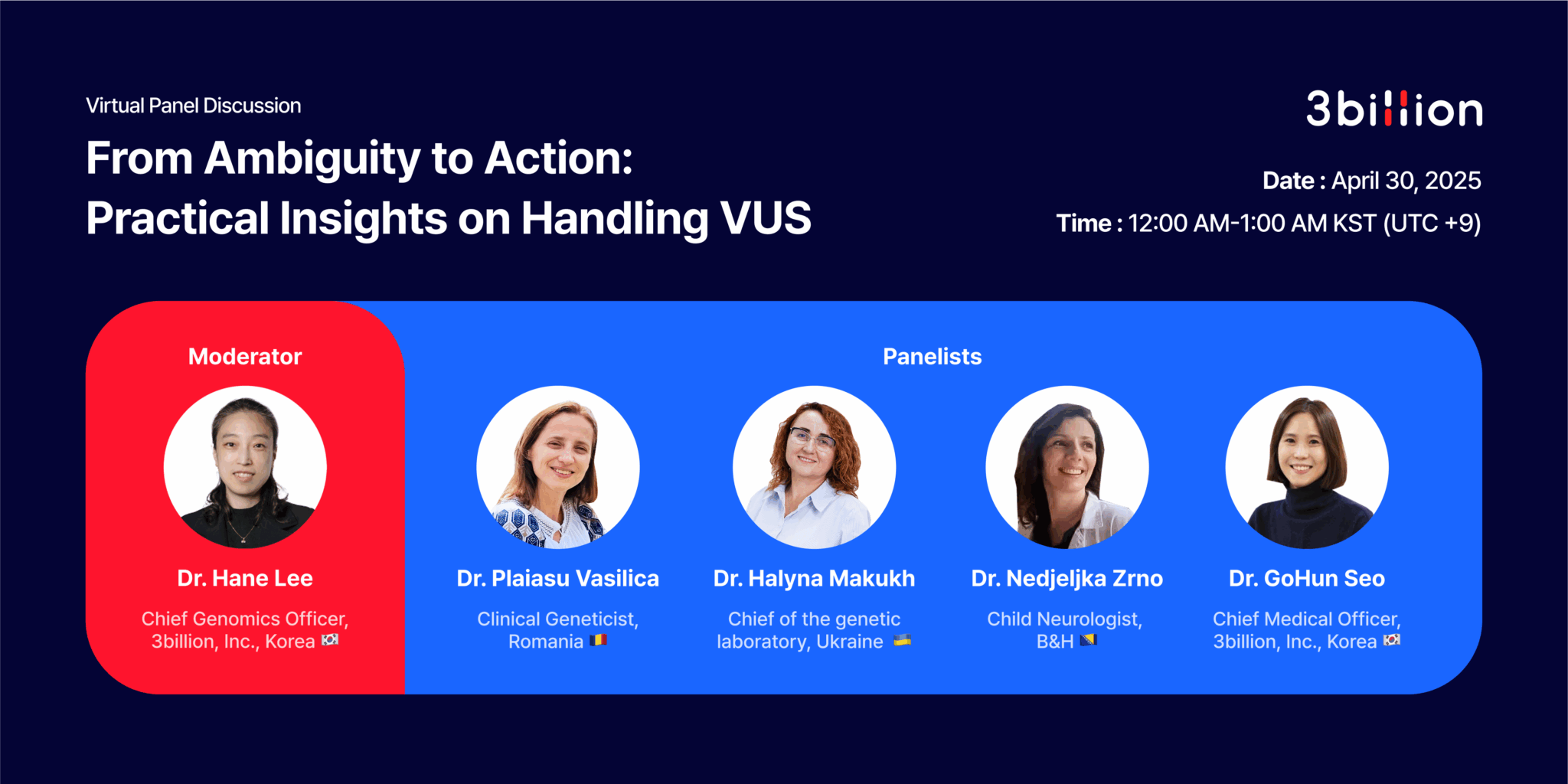 Virtual Panel Discussion: Practical Insights on Handling VUS-Europe
